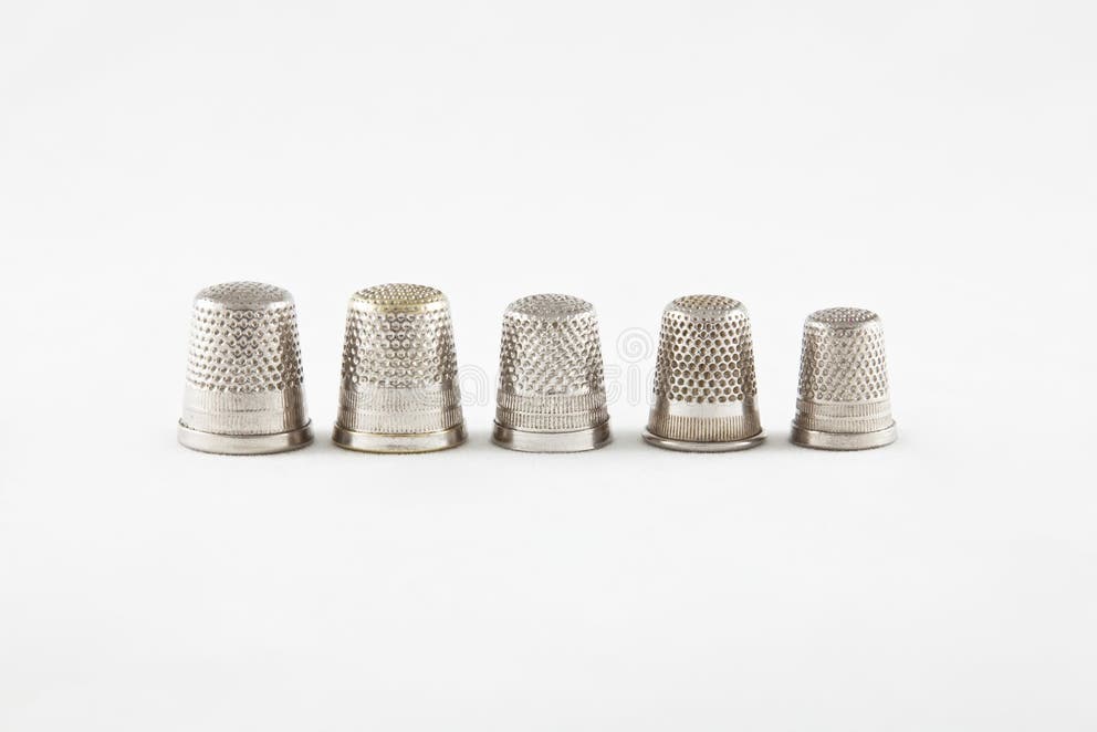 Thimbles stock photo. Image of fixing, clothing, accessories - 21161784