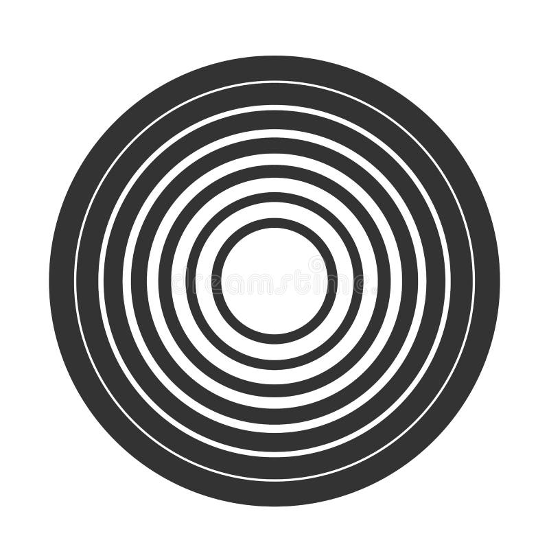 Abstract Concentric Circles Logo Stock Illustrations – 849 Abstract ...