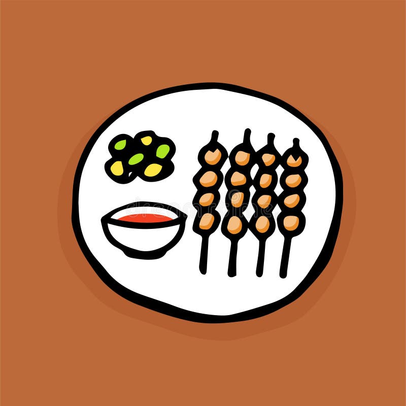Chicken Sate Stock Illustrations – 147 Chicken Sate Stock Illustrations ...