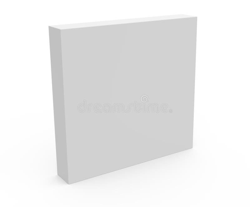 Thin Blank Template Box Model Stock Illustrations – 21 Thin Blank ...