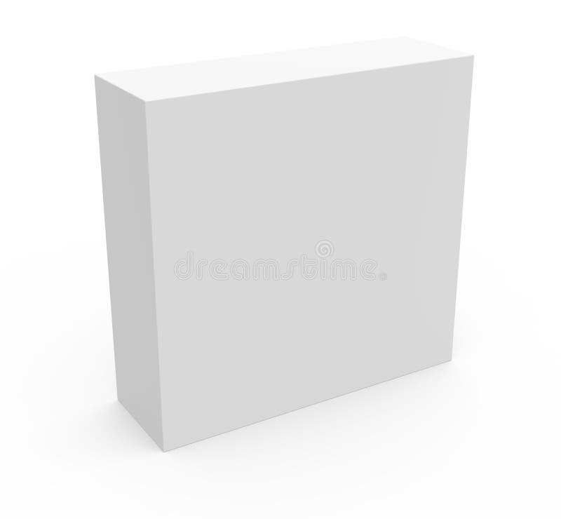 Thin Blank Template Box Model Stock Illustrations – 28 Thin Blank ...