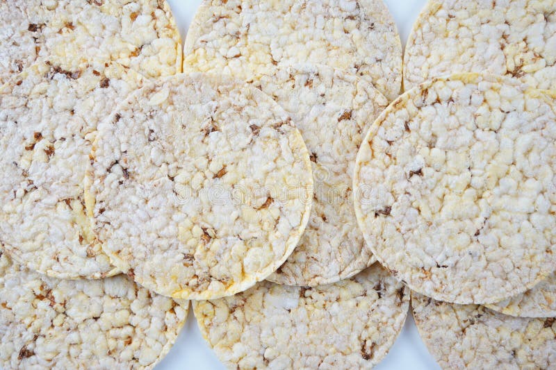 Thin Corn Cakes with Sesame. Healthy Food Nutrition Stock Image - Image ...