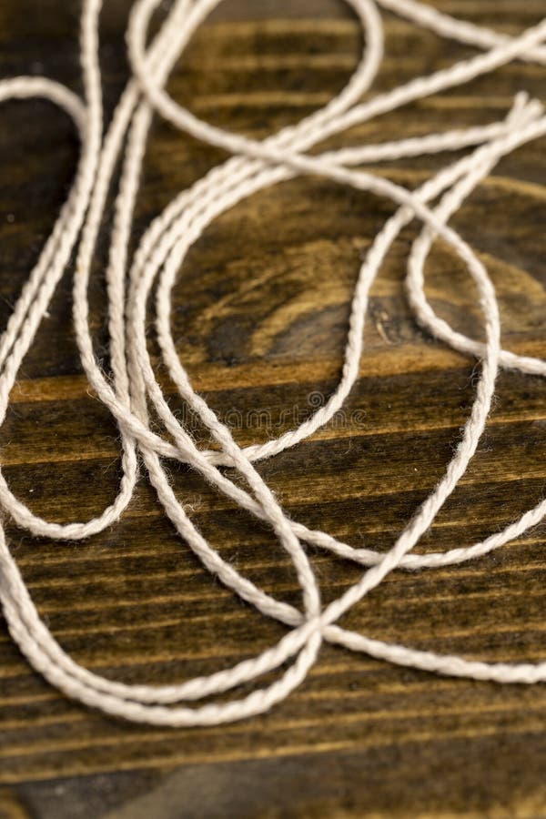 Thin Cotton Thread for Use in Cooking Stock Image - Image of knit, yarn ...