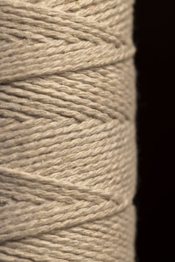 Thin Cotton Thread for Use in Cooking Stock Photo - Image of industry ...