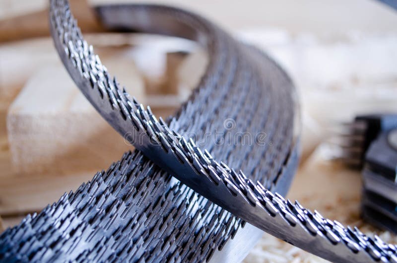 Thin-cutting Band Saw for Woodworking Industry. CNC Automatic Machine ...