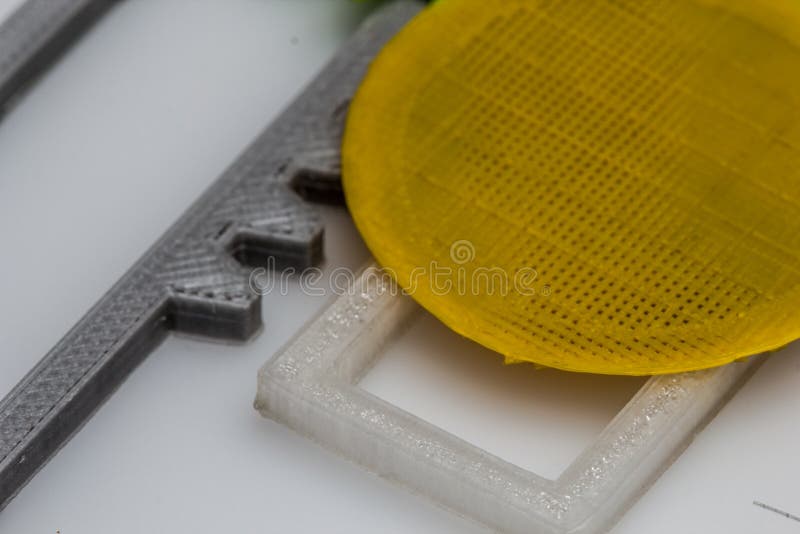 Thin 3D Printed Gear with Visible Layers of Plastic that is Sustainable ...