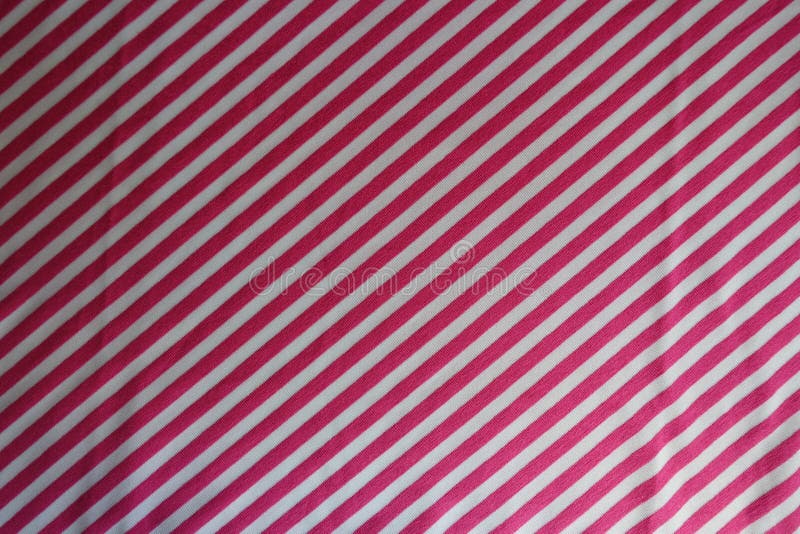 Thin Diagonal Pink Stripes on Fabric Stock Photo - Image of simplicity ...