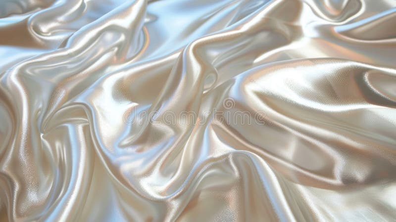 Thin Glossy Sheets of Pearly Sheen with a Cool Silky Texture Stock ...