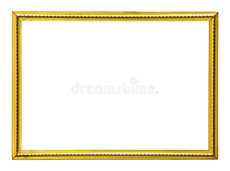 Thin Gold Frame stock photo. Image of space, gold, copy - 343227968