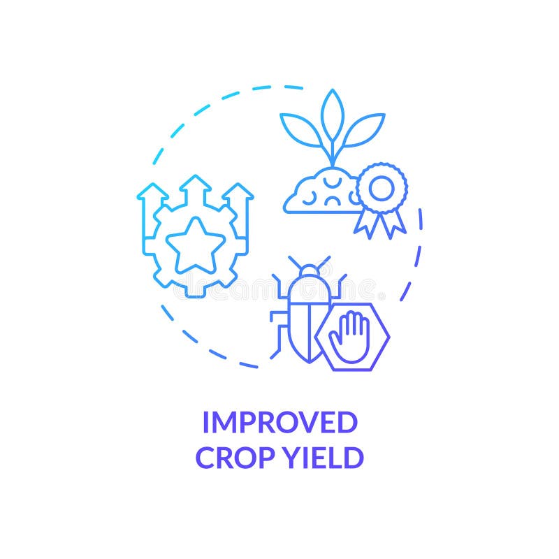 Improved Crop Yield Icon Stock Illustrations – 7 Improved Crop Yield ...