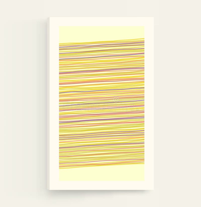 Thin Horizontal Lines Background. Geometric Wallpaper with Stripes ...