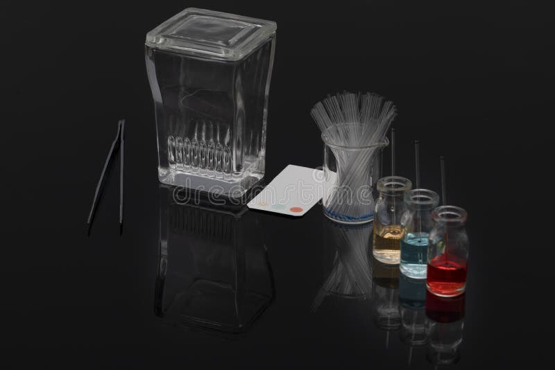 Thin Layer Chromatography Equipments Include Jar, Silica Gel, Capillary ...