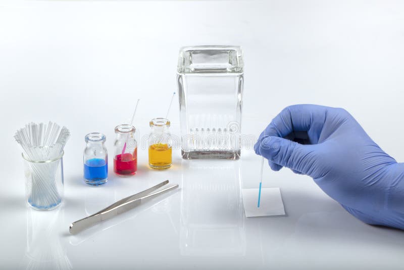 Thin Layer Chromatography Equipments Include Jar, Silica Gel, Capillary ...