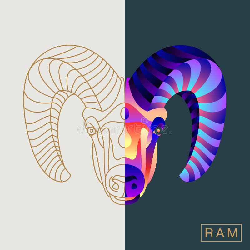 Abstract Animal Illustration Stock Vector - Illustration of print ...