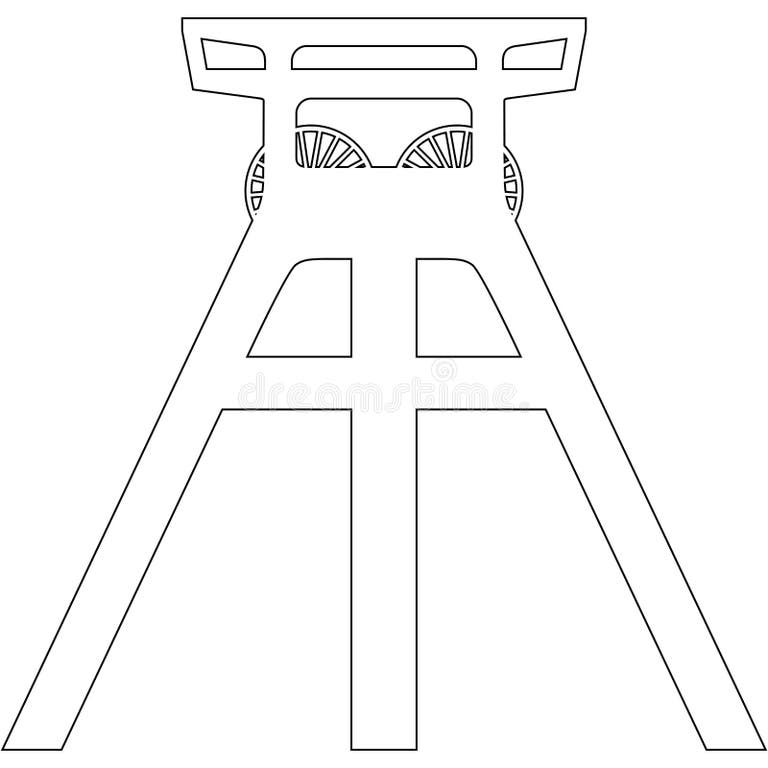 Headframe Stock Illustrations – 82 Headframe Stock Illustrations ...