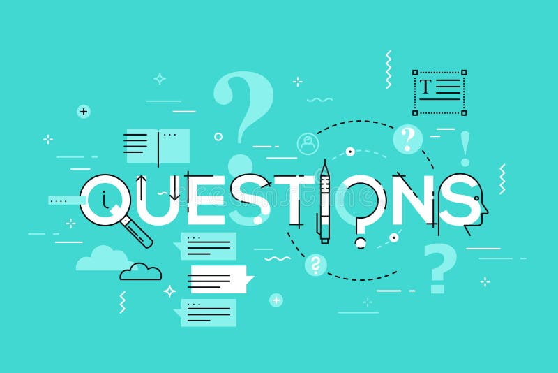 Thin Line Design Concept for FAQ Website Banner Stock Vector ... Thin Line Design Concept for FAQ Website Banner Stock Vector ...