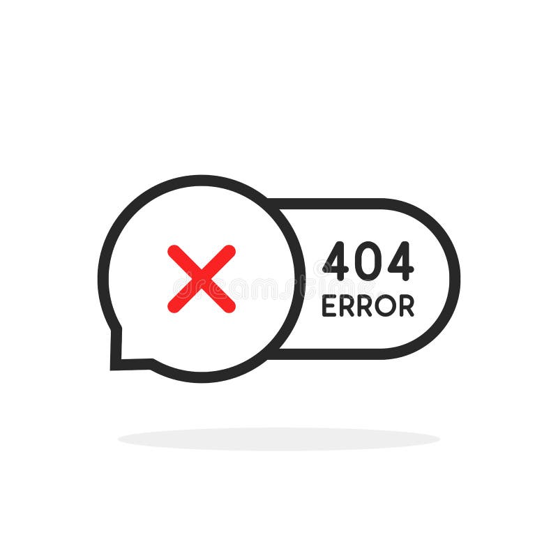 Red Oops Logo Isolated on White Stock Vector - Illustration of error ...