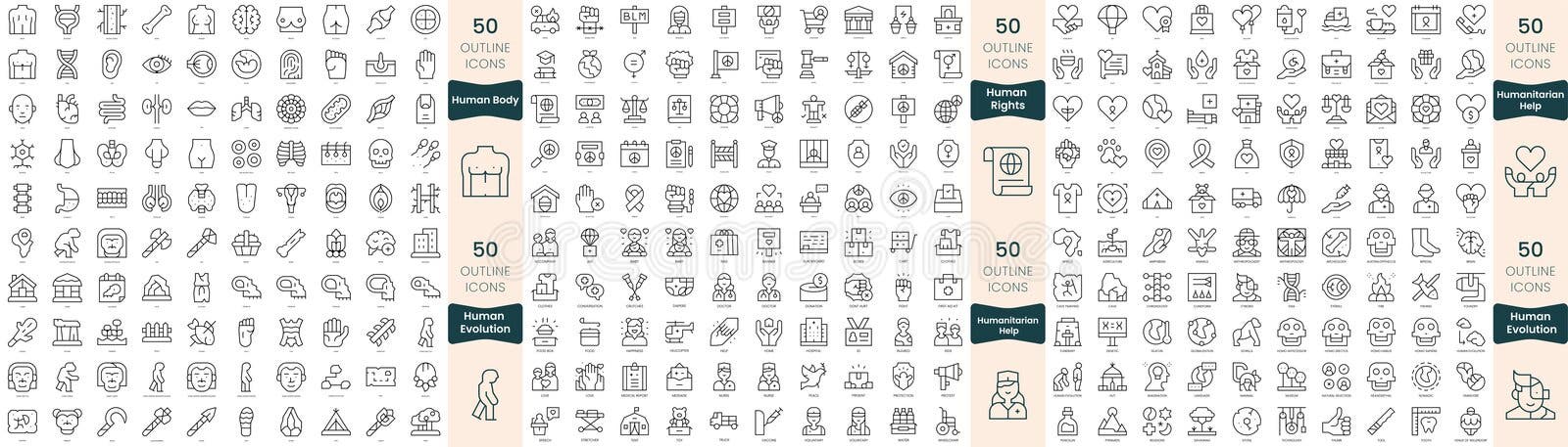 Human Evolution Pictogram Stock Illustrations – 938 Human Evolution ...