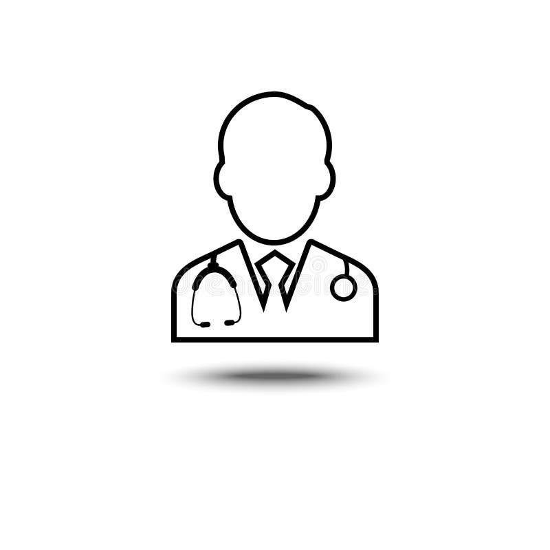Thin Line Icons for Doctor,vector Illustrations Stock Vector ...