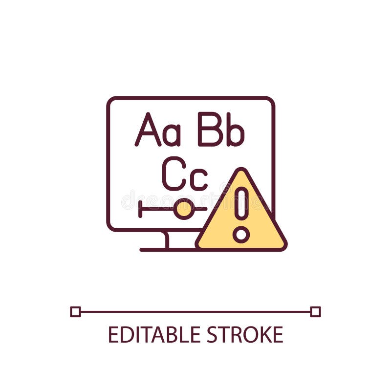 Thin Line Icons with Learning Optimization Issue Concept Stock Vector ...