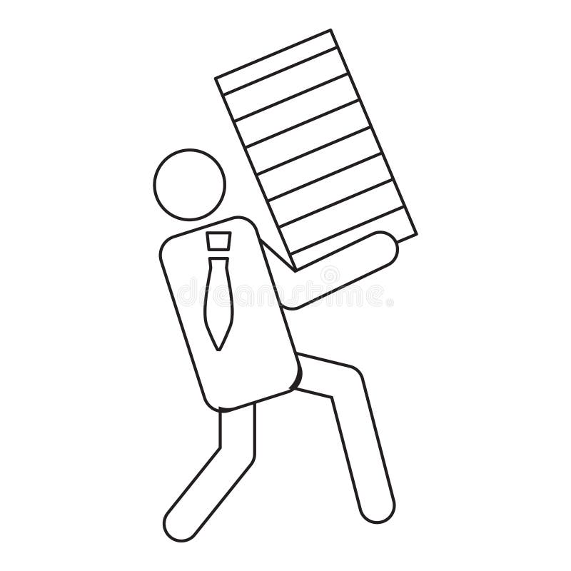 Thin line overwork stock vector. Illustration of logo - 258024589