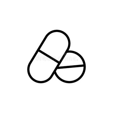 Tablet Pill Icon Stock Illustrations – 48,109 Tablet Pill Icon Stock ...