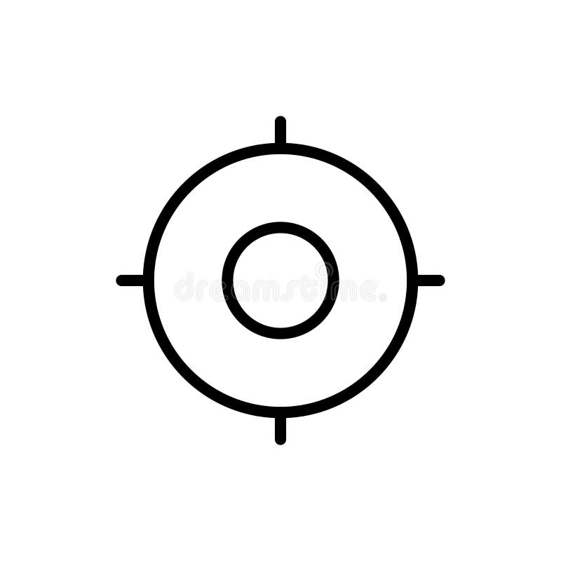 Position Location Icon Isolated on White Background, Web Template ...