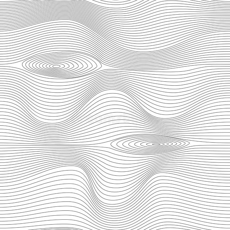 Thin Line Waves, Elegant Optical Design, Vector Stock Vector ...