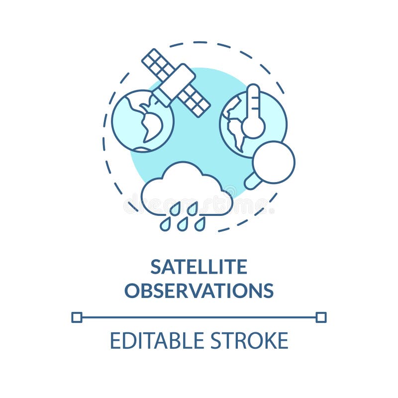Satellite Observations Stock Illustrations – 66 Satellite Observations ...
