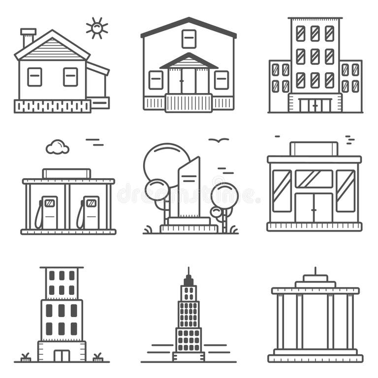 City Monument Lines Stock Illustrations – 1,244 City Monument Lines ...