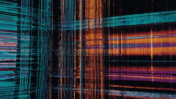 Thin Lines of Light on a Dark Background, Creating a Technological and ...