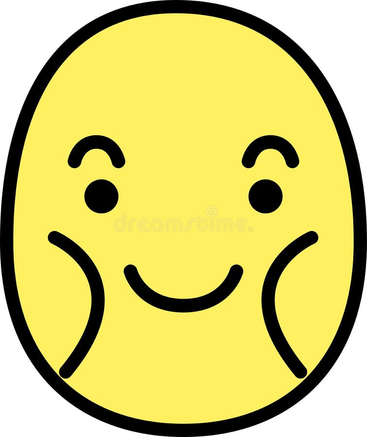 Thin man emoticon icon stock vector. Illustration of anorexia - 195146897