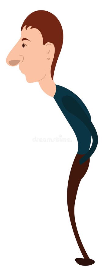 Thin Man, Illustration, Vector Stock Vector - Illustration of body ...