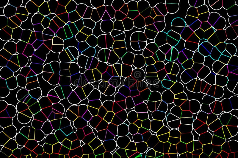 Background Consisting of Subtle Multicolored Shapes. Stock Photo ...