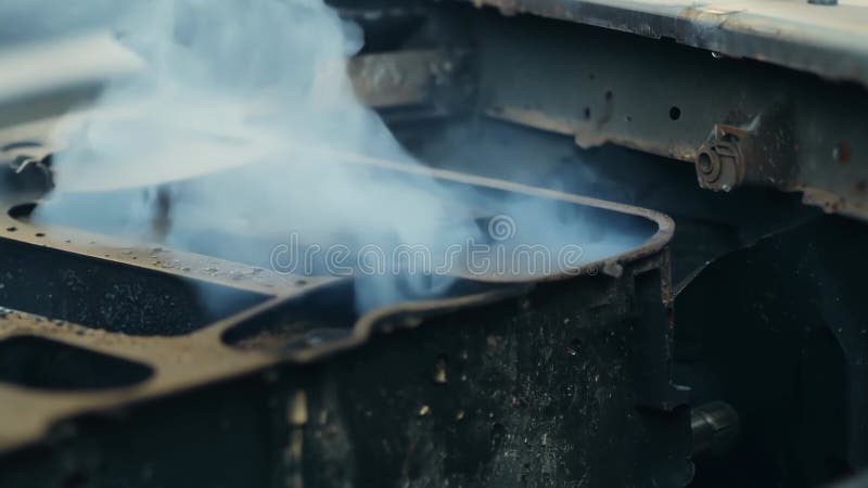 Thin but Persistent Jets of Smoke Seeping Out from Various Openings in ...