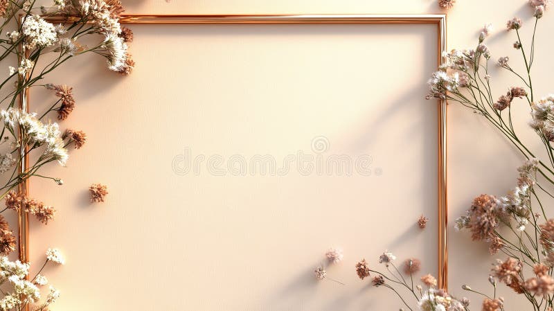 373 Corner Border Pink Gold Flowers Stock Photos - Free & Royalty-Free ...