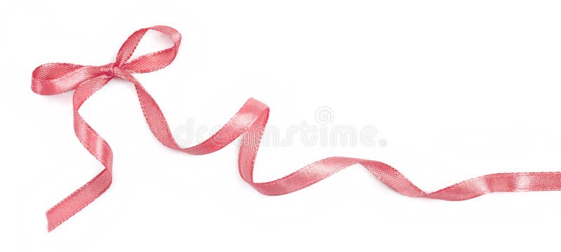 Pink ribbon stock photo. Image of decoration, closeup - 20488214