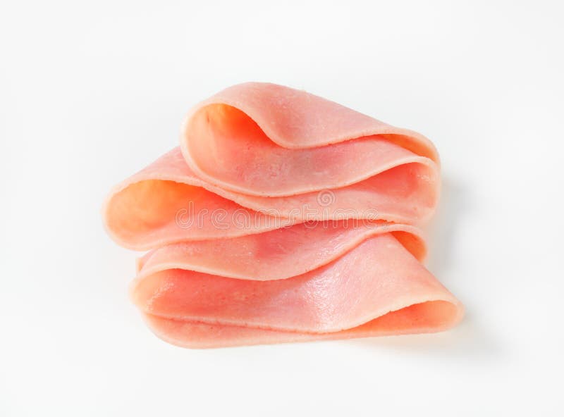 Thin slices of ham stock image. Image of sliced, turkey - 56057097