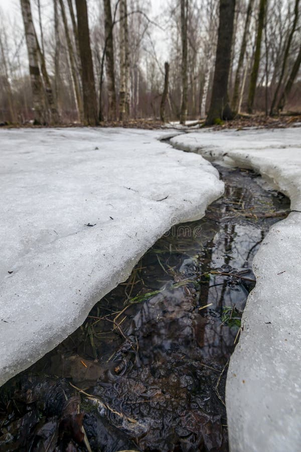 A Thin Stream of Water on the Dried Waterfall Wuchang-su, Crimea June ...