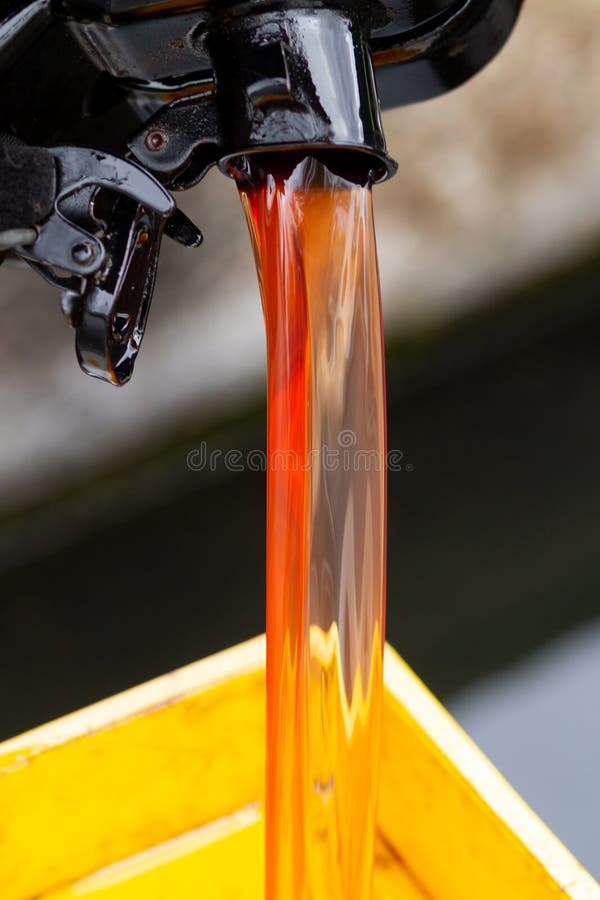 A Thin Stream of Red Diesel Stock Image - Image of fluid, flow: 245985661