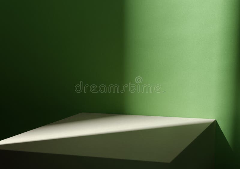 Thin Stripe of Light Illuminating Horizontally Divided Background ...