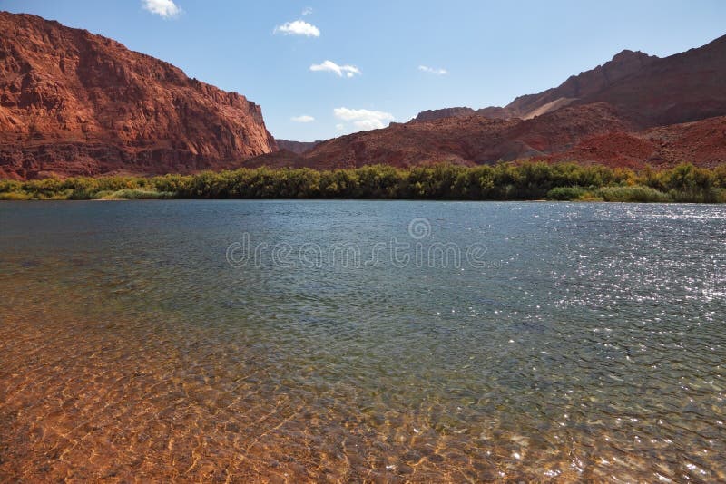 Thin Water Stream Flowing from Rocky Slope of Stock Photo - Image of ...