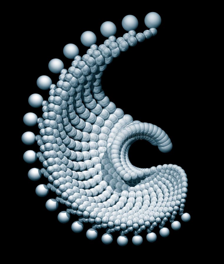 Swirl thing stock illustration. Illustration of black - 2071304