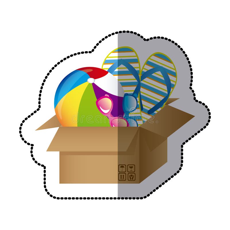 Thing inside the box icon stock illustration. Illustration of inside ...