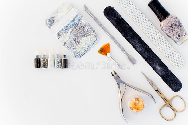 Things for manicure stock photo. Image of fashion, brush - 112090186