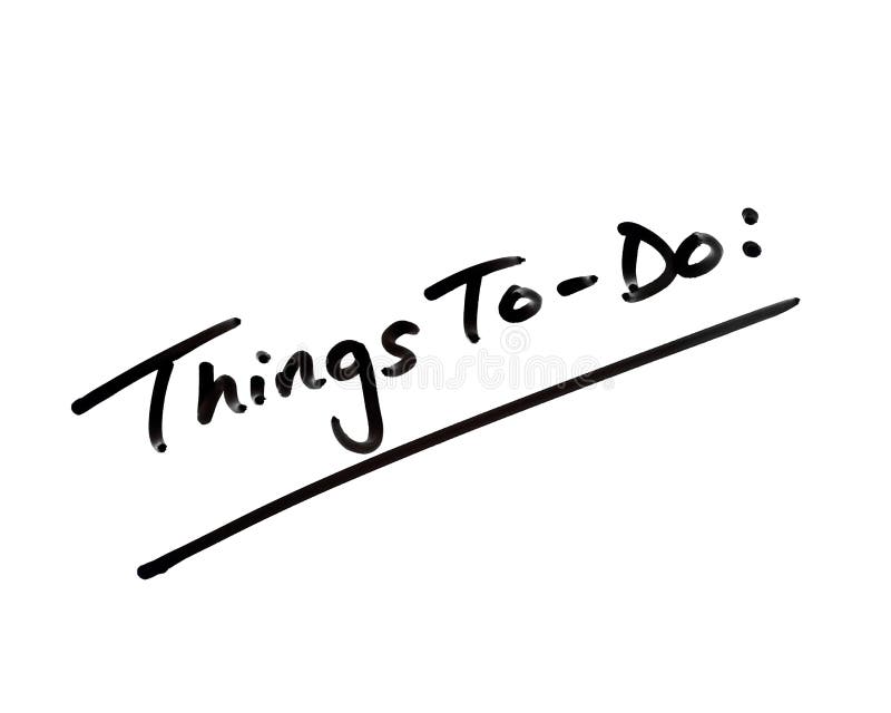 Things to do stock illustration. Illustration of stamping - 86251177