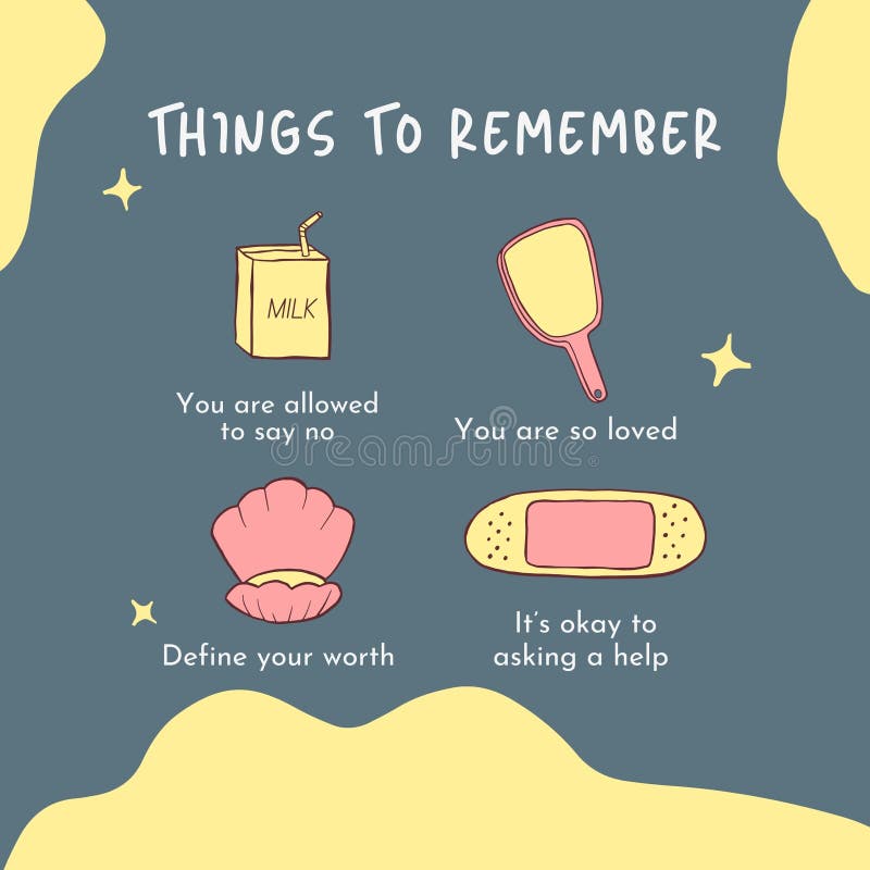 Things To Remember Stock Illustrations – 235 Things To Remember Stock ...