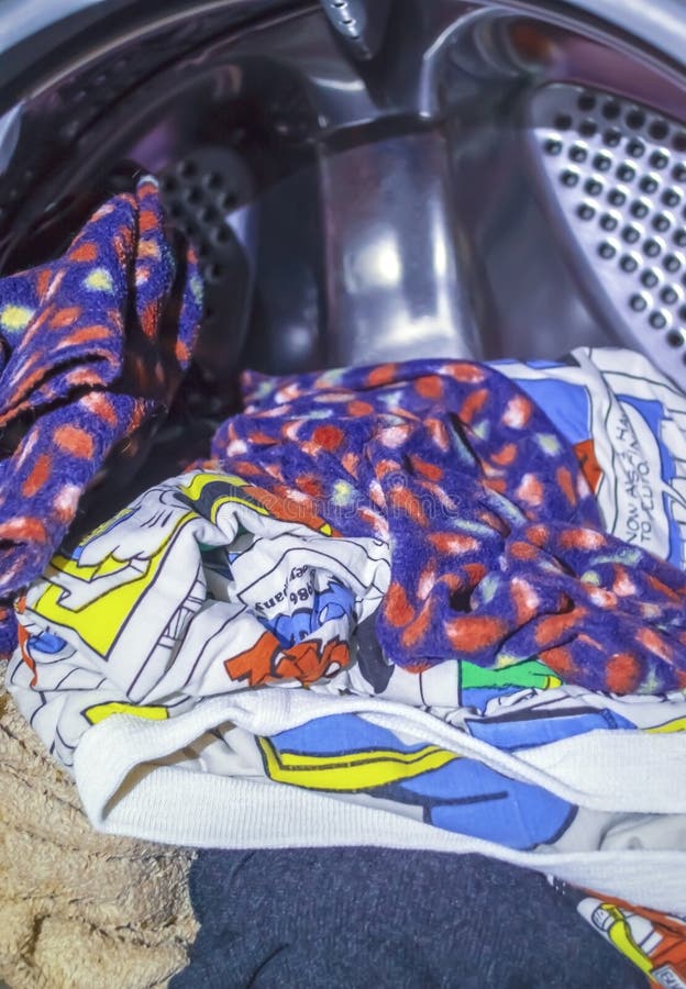 Things in the Washing Machine. Home Laundry - Things in a Typewriter ...