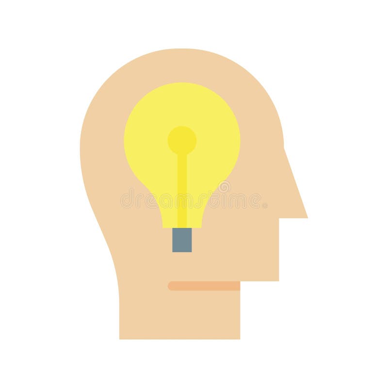 Think Big Icon Image. stock vector. Illustration of think - 284252795