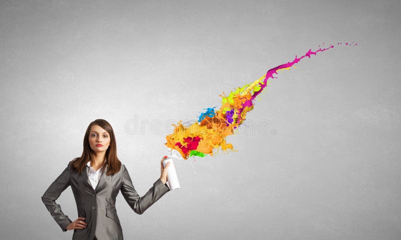 Think bright! stock image. Image of holding, concept - 51900551